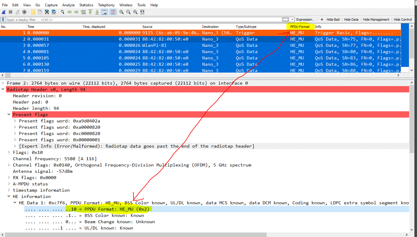 Wireless Capturing of Multi-User OFDMA Frames – Gjermund Raaen
