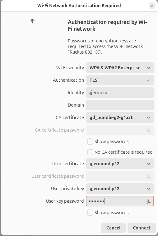 Test 802.1X/EAP-TLS in your Wi-Fi lab with Jumpcloud Radius and EJBCA ...